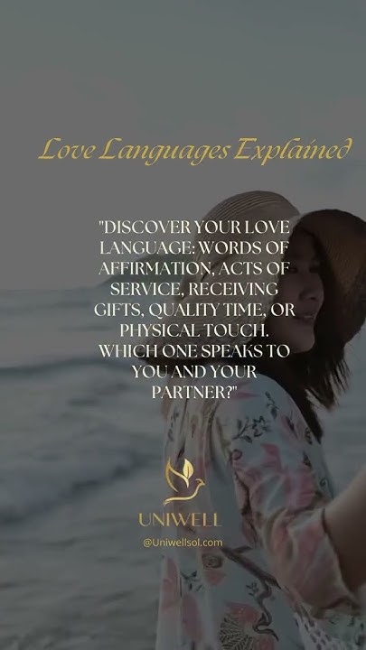 Understanding your love language can deepen your connection with your partner - YouTube