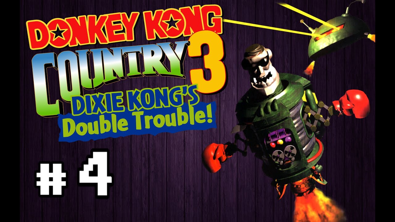 Donkey Kong Country 3: Episode 4 Kaos Boss - YouTube