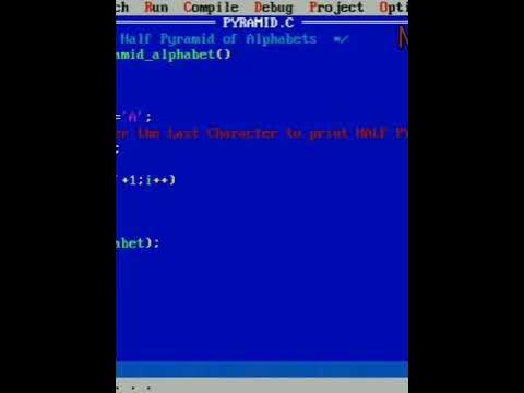 menu program in turbo c - YouTube