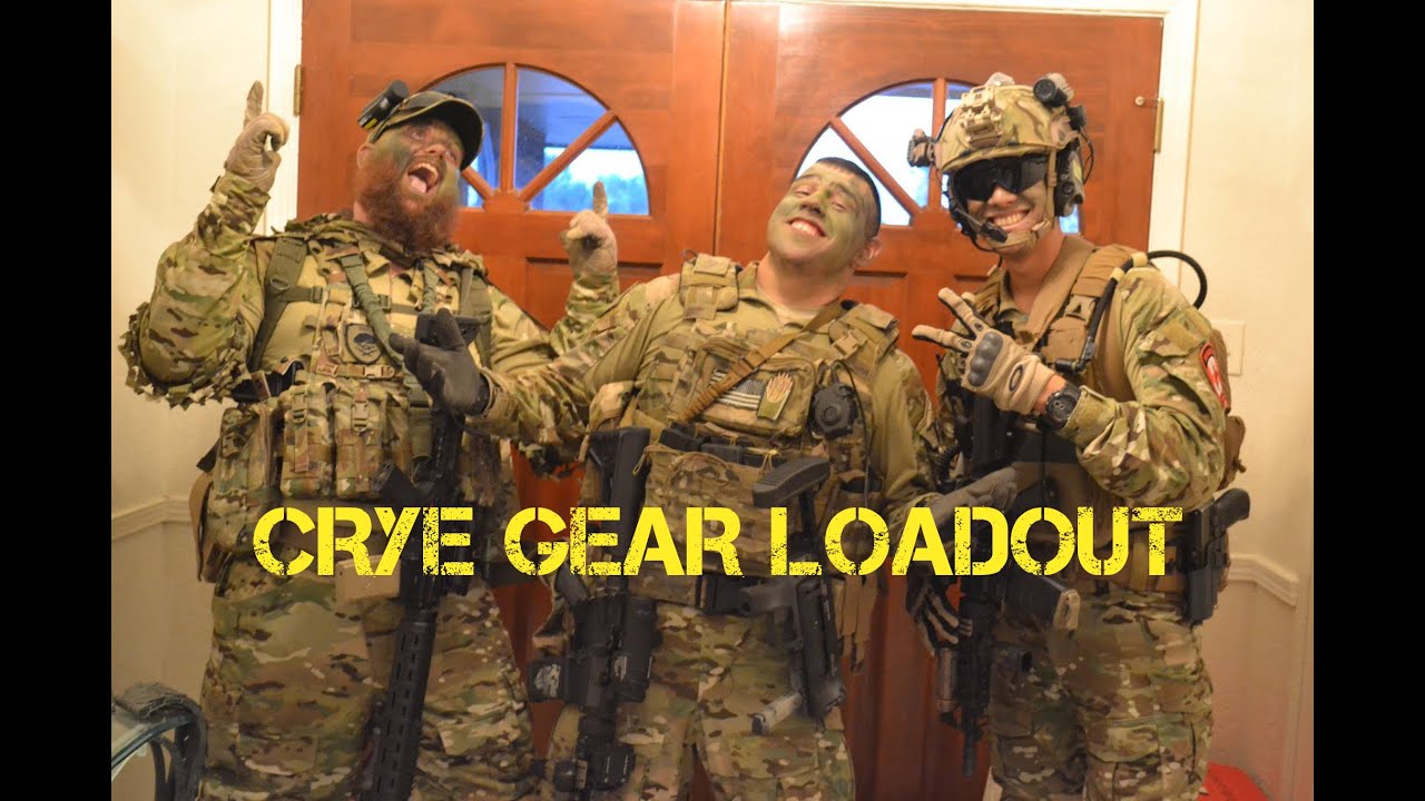 Milsim Talk | CRYE GEAR LOADOUT - YouTube