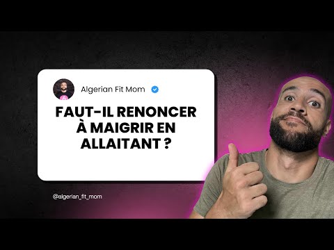 Comment Perdre du Poids en Allaitant sans Couper le Lait ? (Ce que personne ne vous dit)