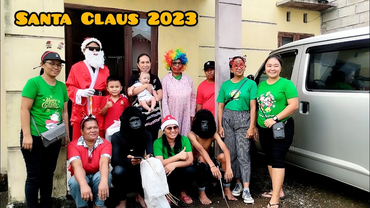 SANTA CLAUS Datang Ke Rumah Jose, Ada Senterpit Sama Badut Guys 😱 - YouTube