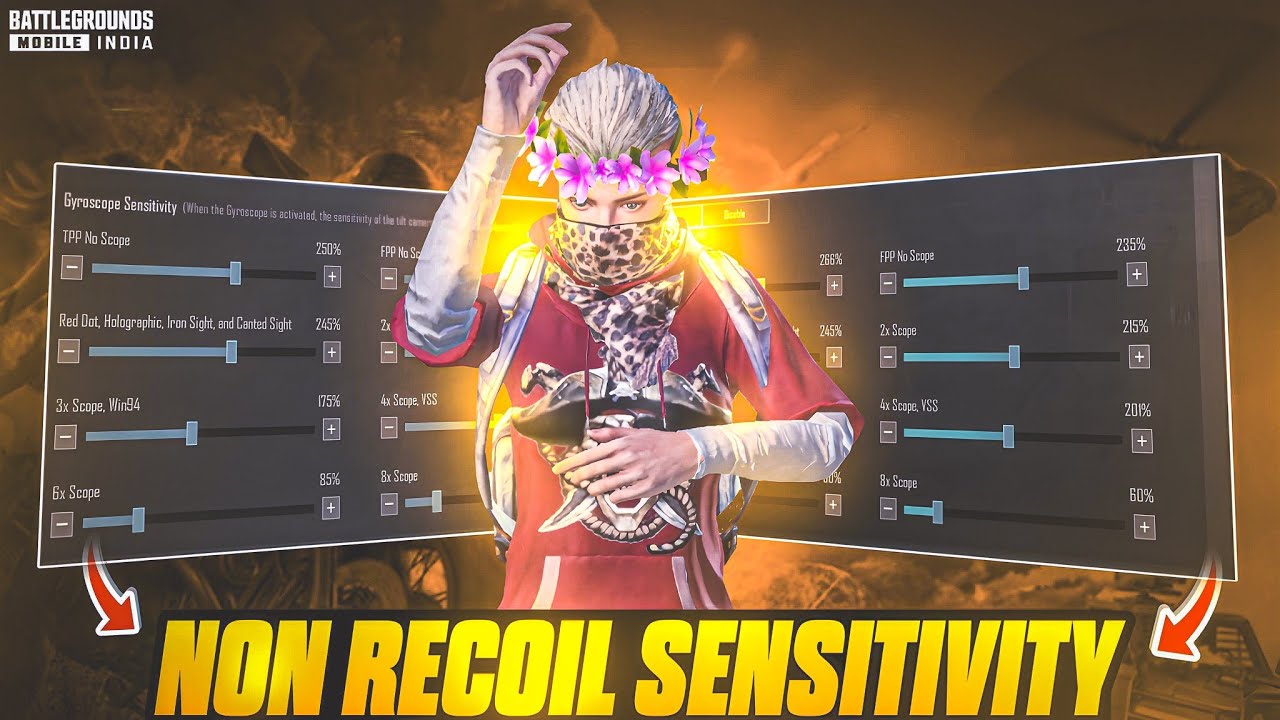 No Recoil Sensitivity 2024 | Zero Recoil Sensitivity Bgmi | Ipad\phone ...