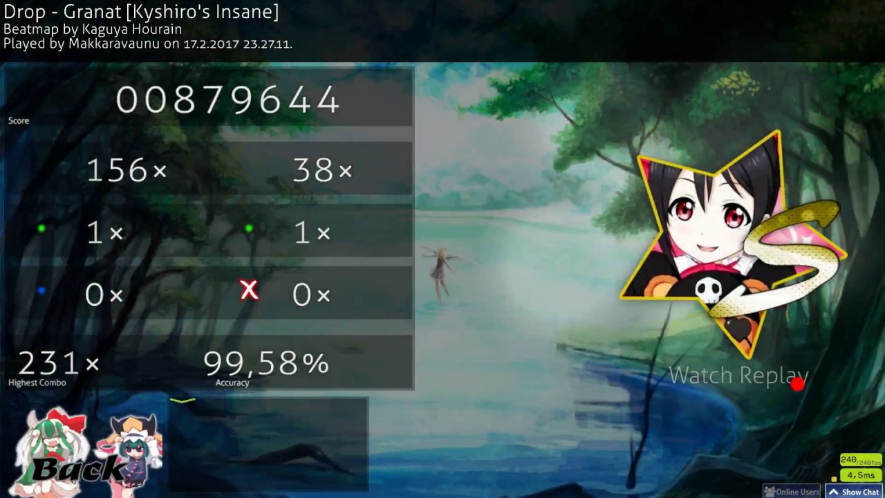 Osu! Drop Granat Insane FC 99,58 - YouTube