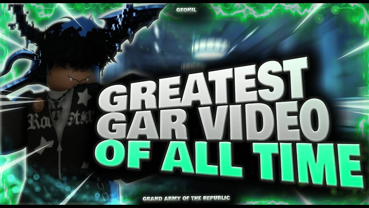 GREATEST GAR VIDEO OF ALL TIME - YouTube