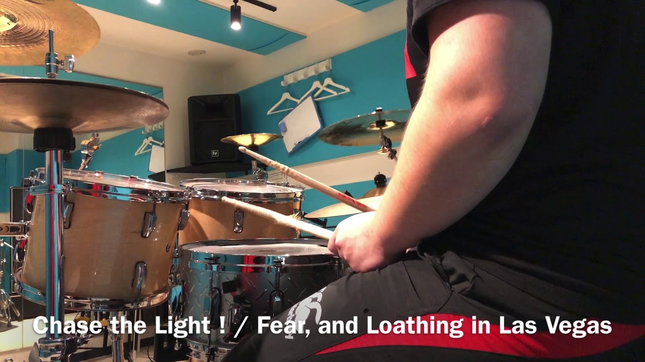Chase The Light Fear And Loathing In Las Vegas ドラム叩いてみた Drum Cover