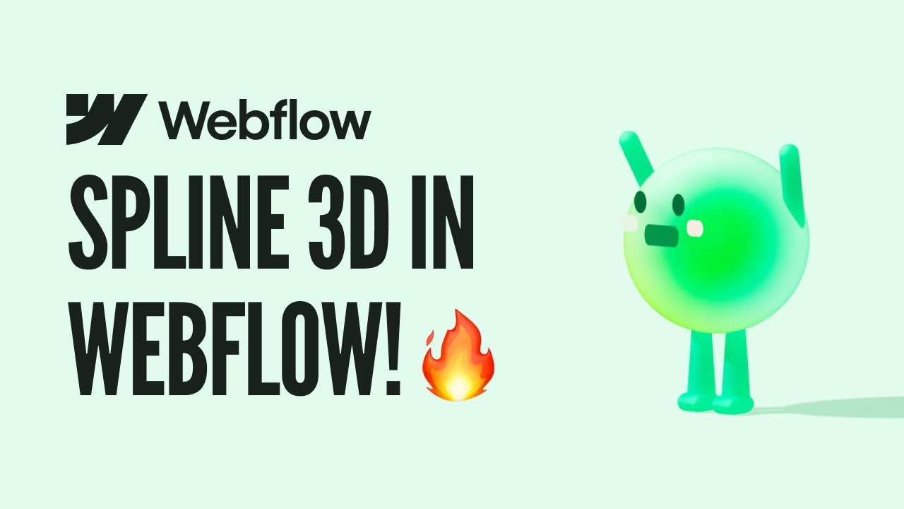New Spline Integration with Webflow! - YouTube