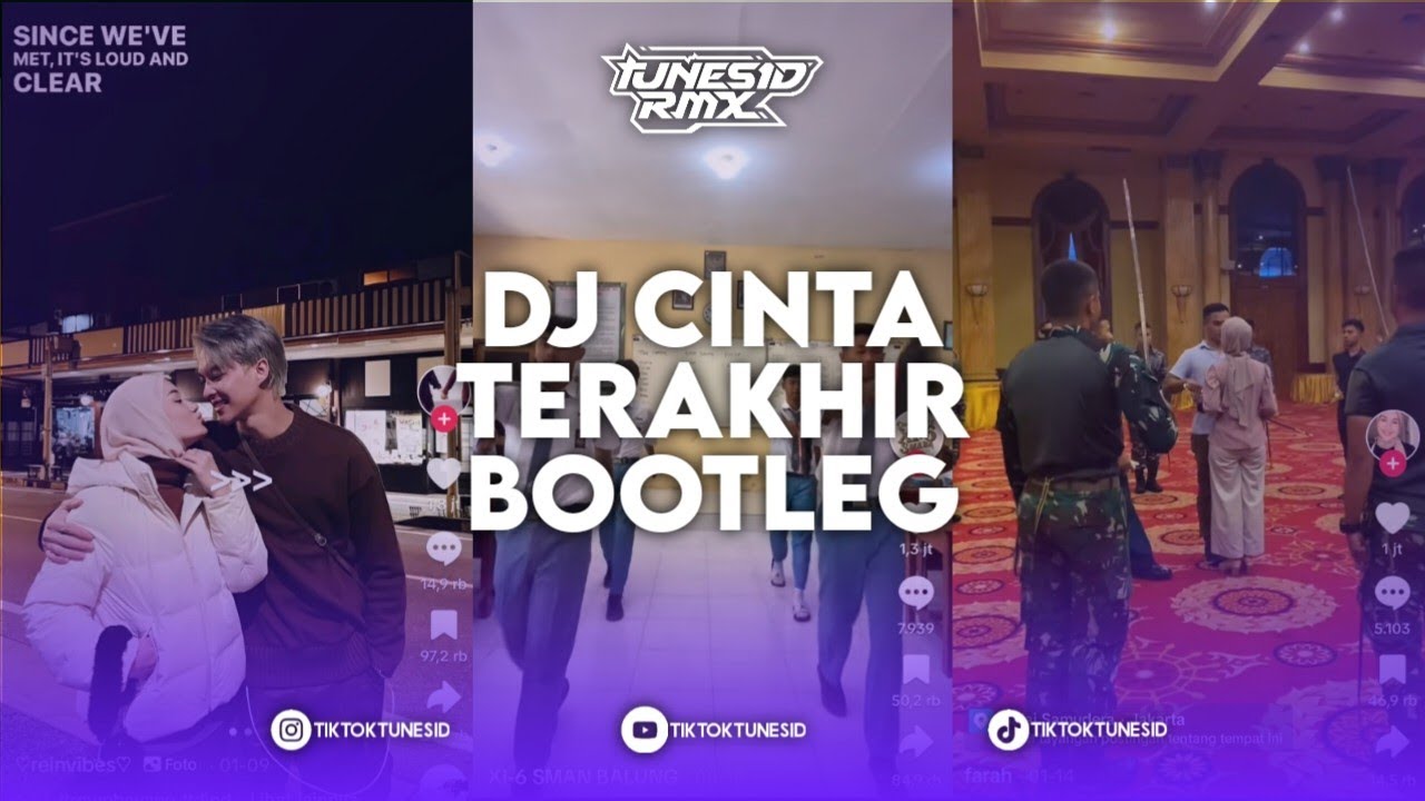 DJ CINTA TERAKHIR ARI LASSO BOOTLEG REMIX BY FARRIJ RMX X TUNES ID RMX - YouTube