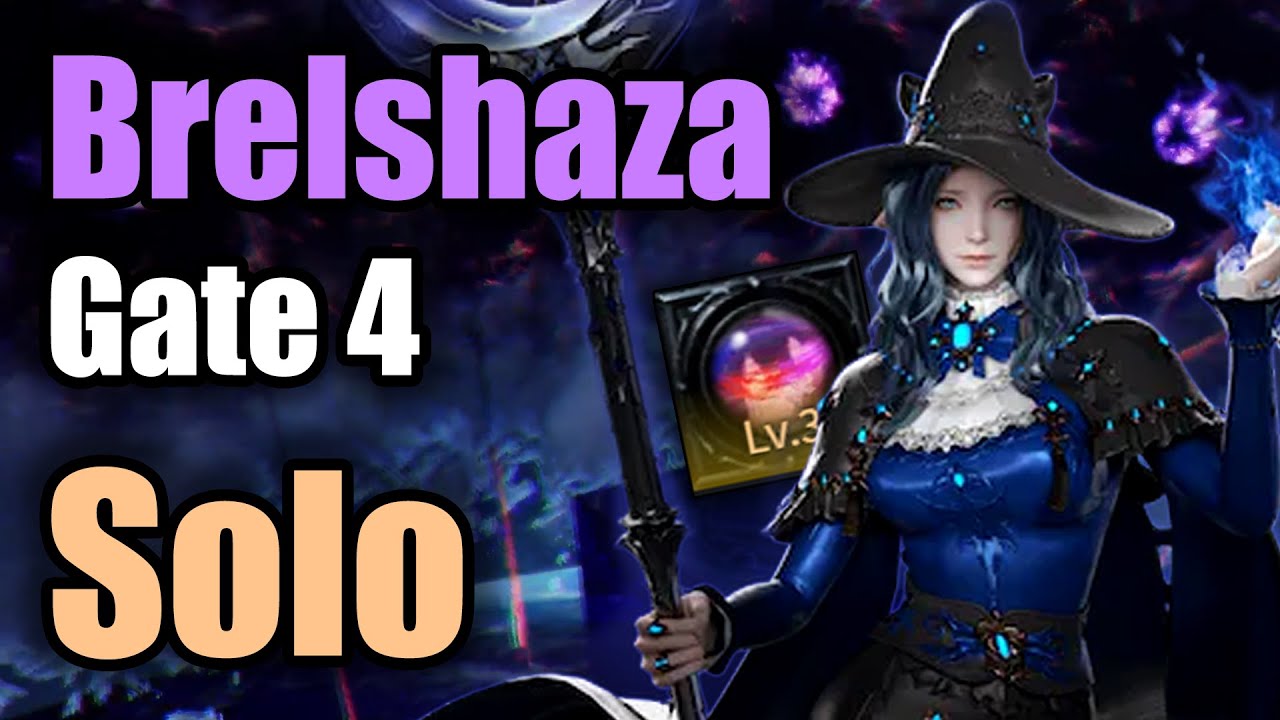 [Lost Ark] Solo Brelshaza Gate 4 - Reflux Sorceress - YouTube