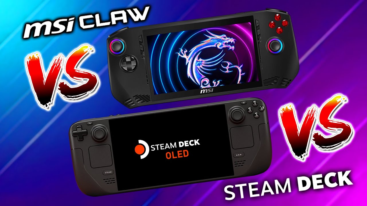 Steam Deck Oled VS MSI Claw Gaming Performance Tested, The BEST ...
