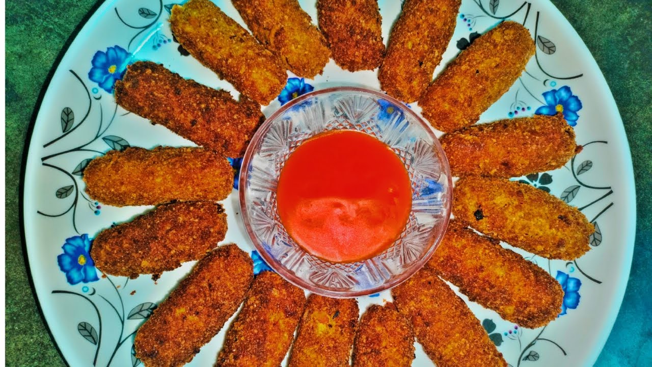 tuna fish finger snacks recipe 🐟/খুব সহজে বাড়িতে তৈরি করে ফেলুন টুনা ...