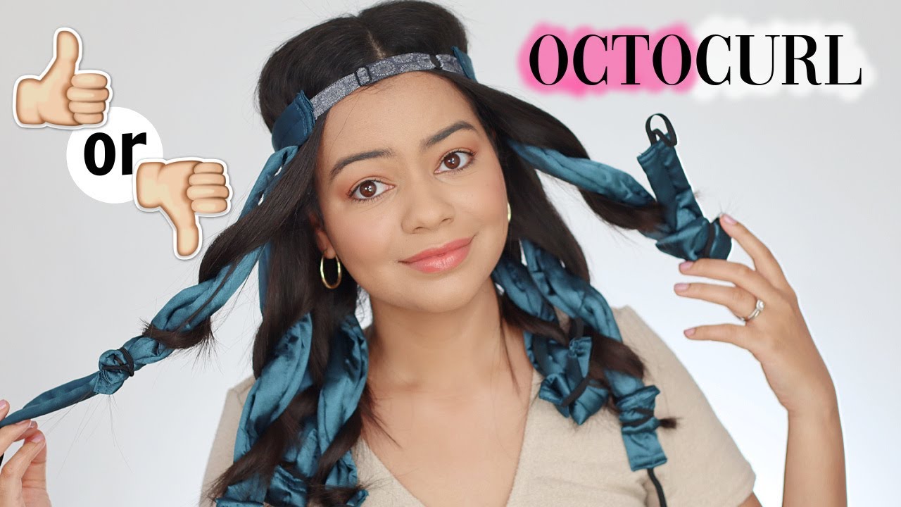VIRAL OCTOCURL FOR HEATLESS CURLS - HONEST REVIEW - YouTube