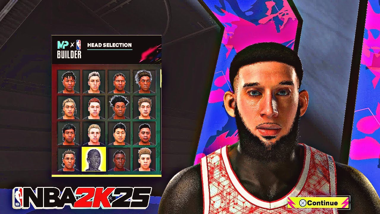 BEST COMP BIG FACE CREATION IN NBA 2K25! *2K21 YoBossx face Creation ...