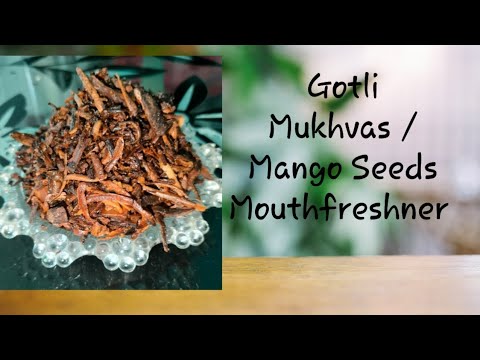 Gotli Mukhvas/ Dried mango seeds mouthfreshner.. - YouTube