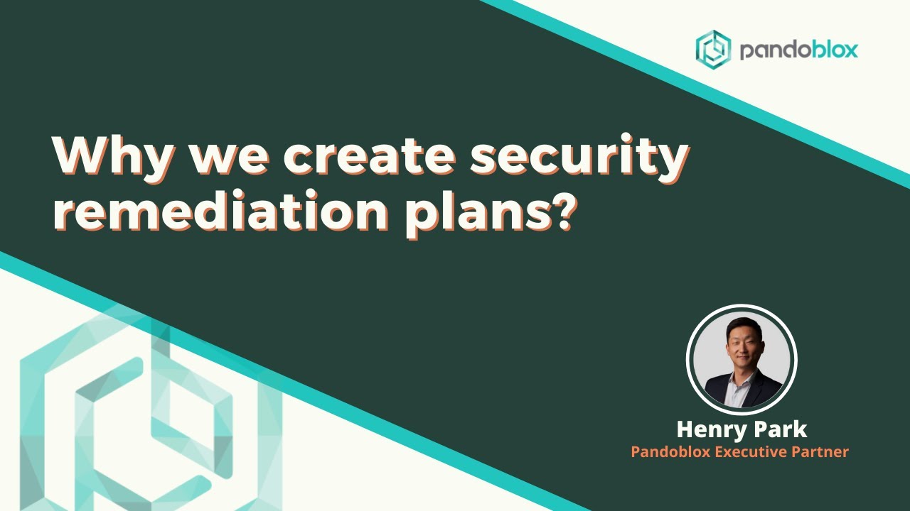 Why we create security remediation plans? - YouTube