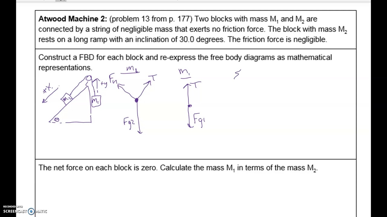 2.05 - Dynamics Problem Solving - part 3 (3/4) - YouTube