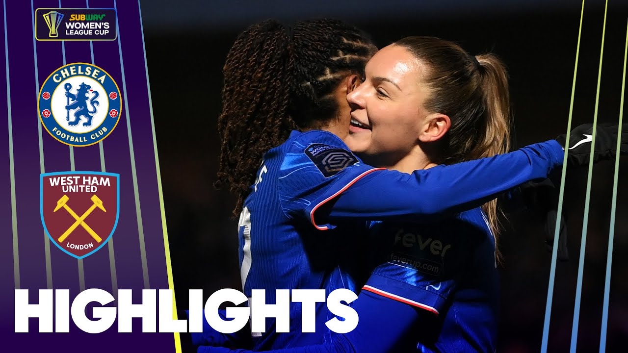 Chelsea Reach Final with London Derby Win! 💥 | Subway Women's League ...