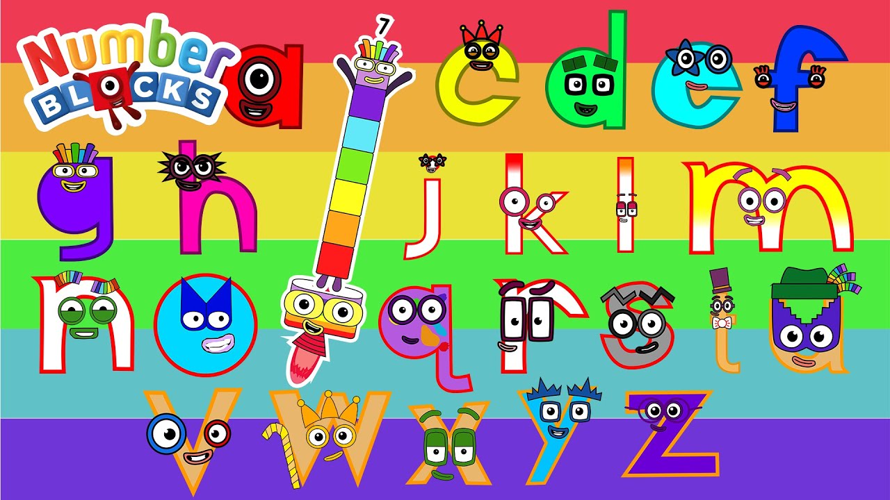 Numberblocks: A to Z Counting Adventure! 🚂 Learn Letters & Numbers ...