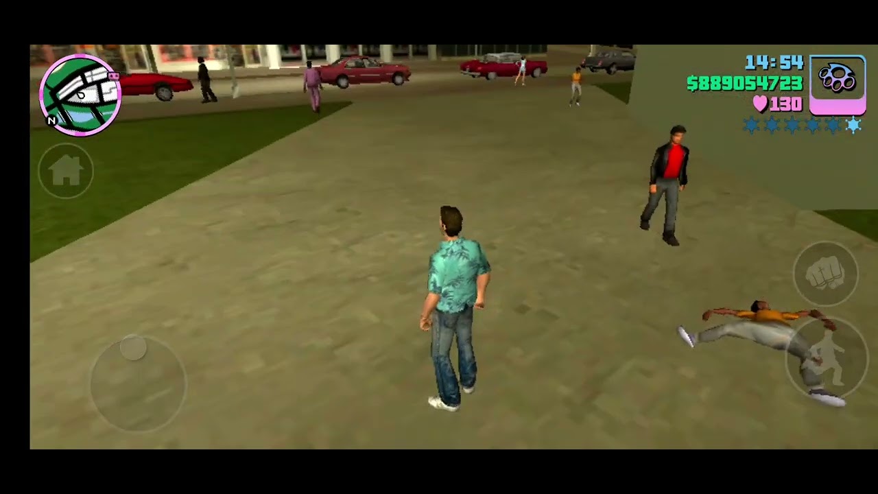 gta vice city crazy cop - YouTube