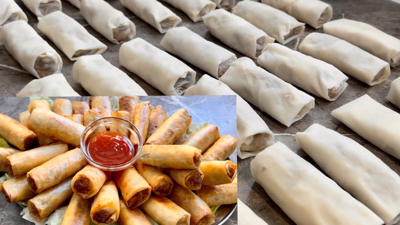 Recette spéciale ramadan les 😋bricks façon nems - YouTube