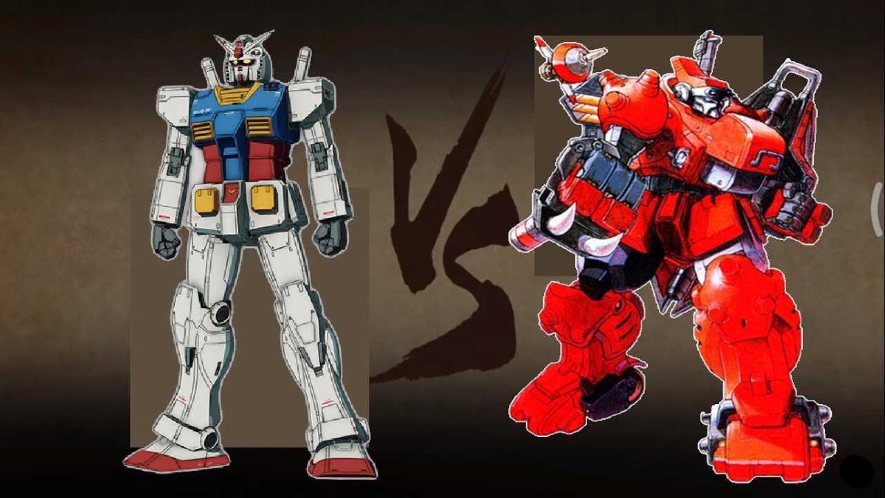 RX-78-2 Gundam vs. BX-02 BLODIA (Cyberbots). (Mugen Battle 2020) # ...
