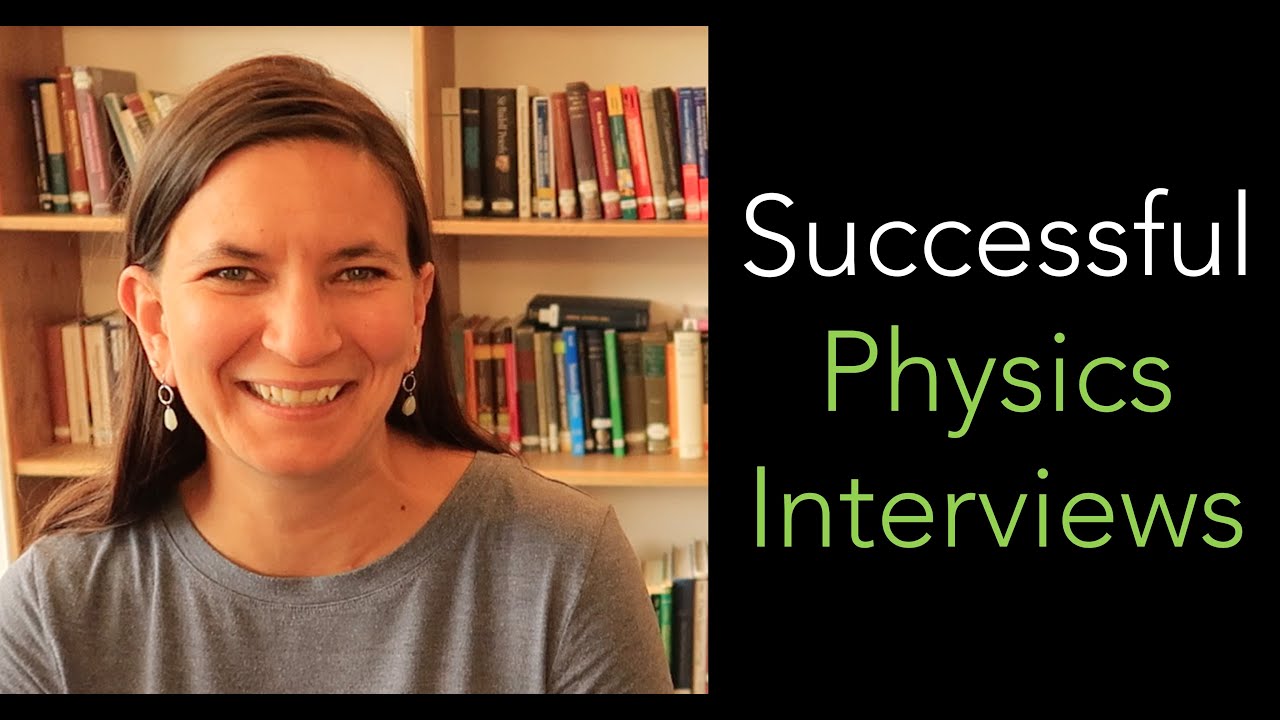 INSIDE LOOK into Physics Job Interviews: What were we asked? - YouTube
