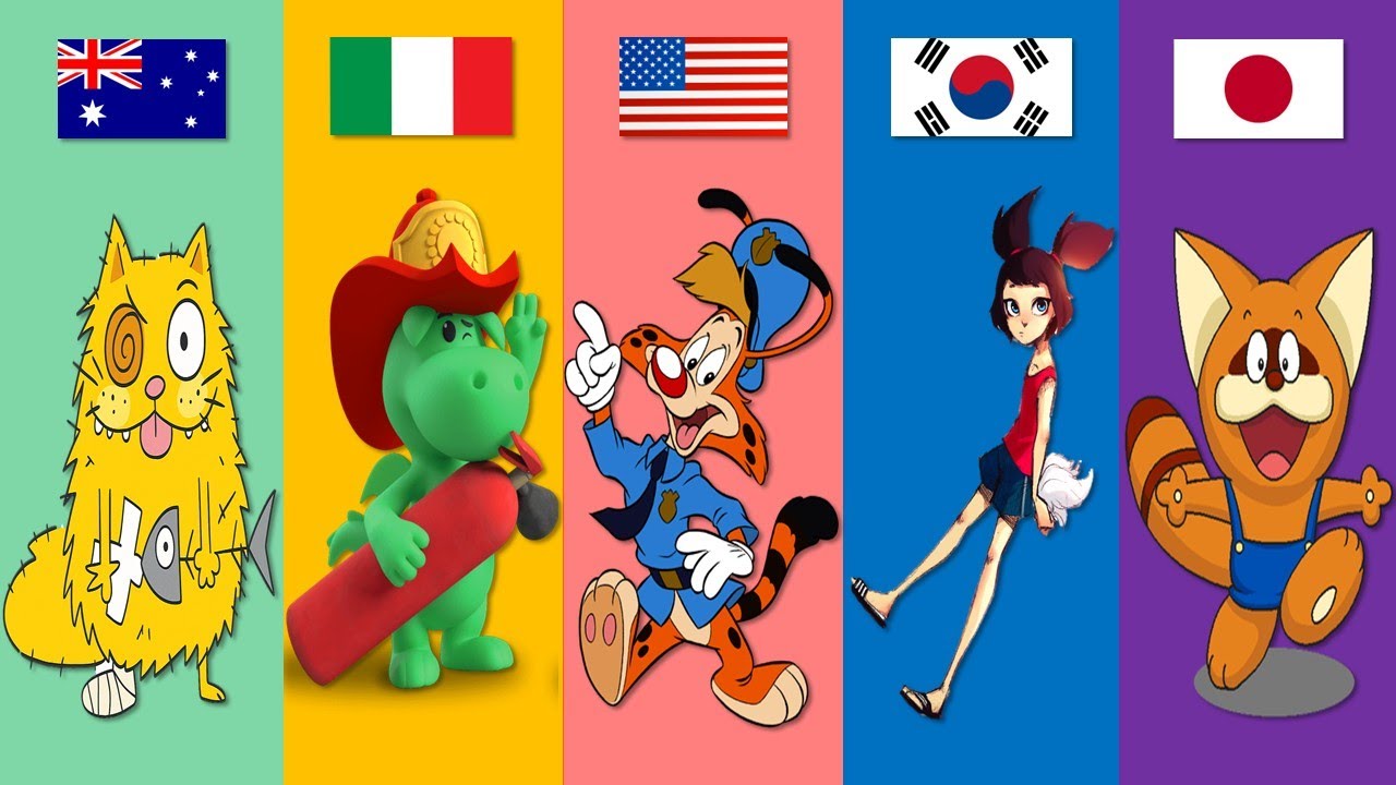 Cartoons From Different Countries | Pt.90 - YouTube