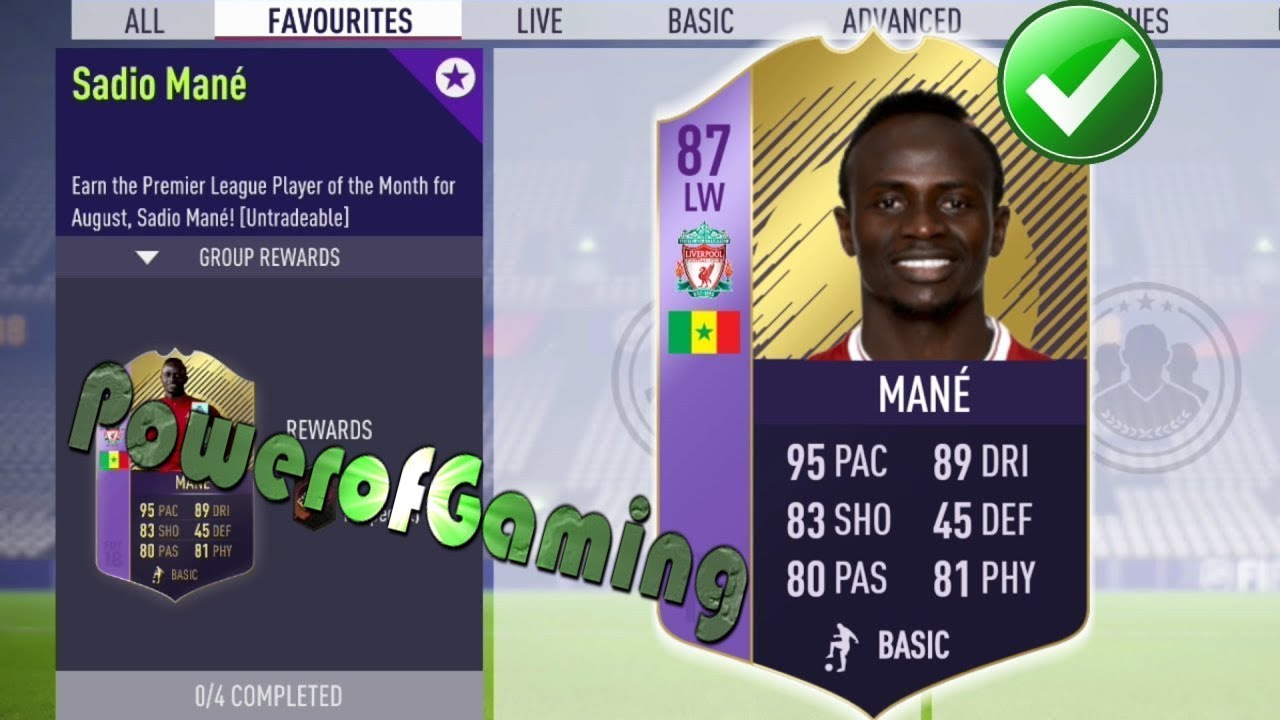 Mane POTM Lösung ohne Loyalität + Günstig I Fifa 18 I David I ...