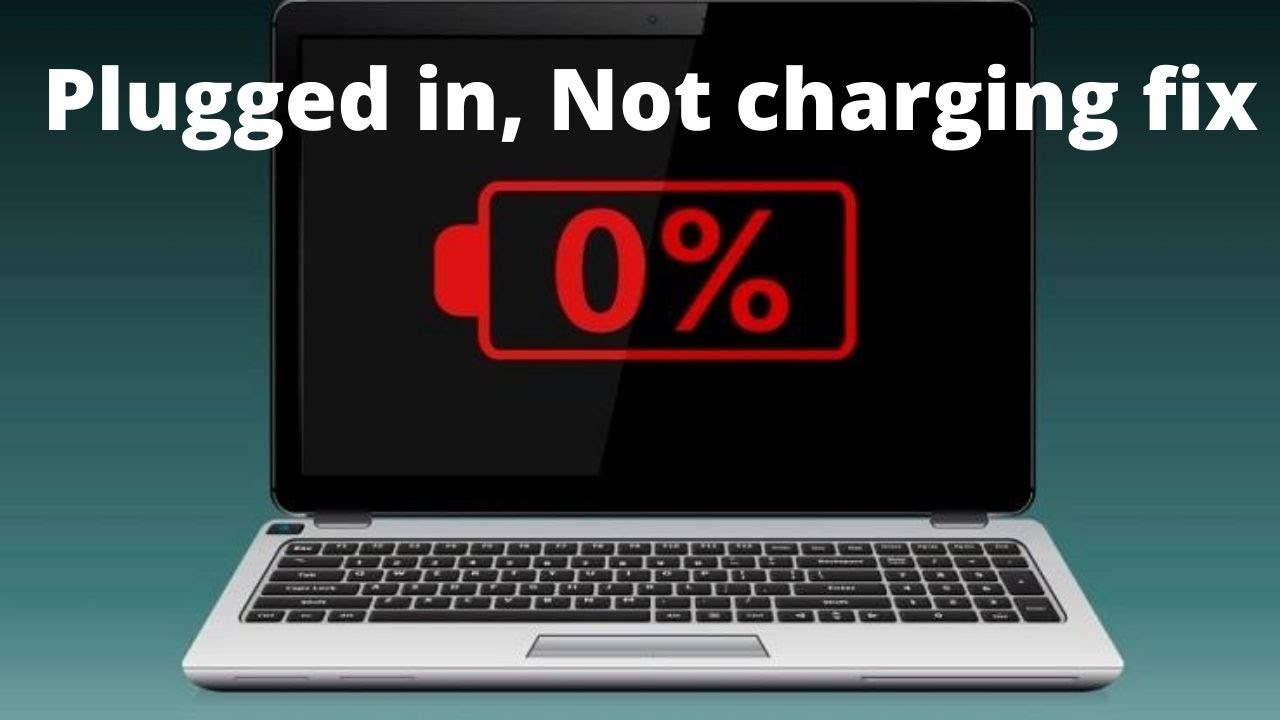 How to fix laptop charging issue...Plugged in but not charging fix ...