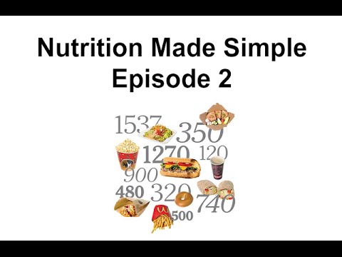 Nutrition Made Simple Episode 2 - YouTube