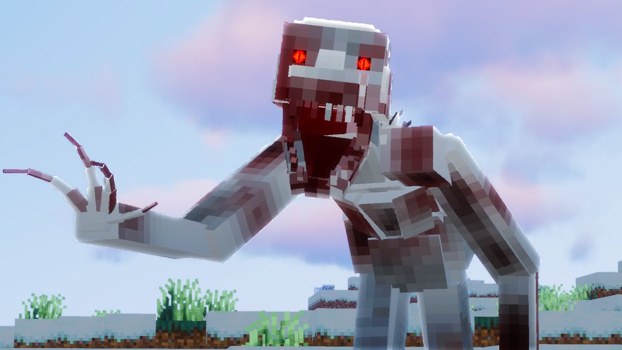 Hunted by the YETI in VR Minecraft! - YouTube