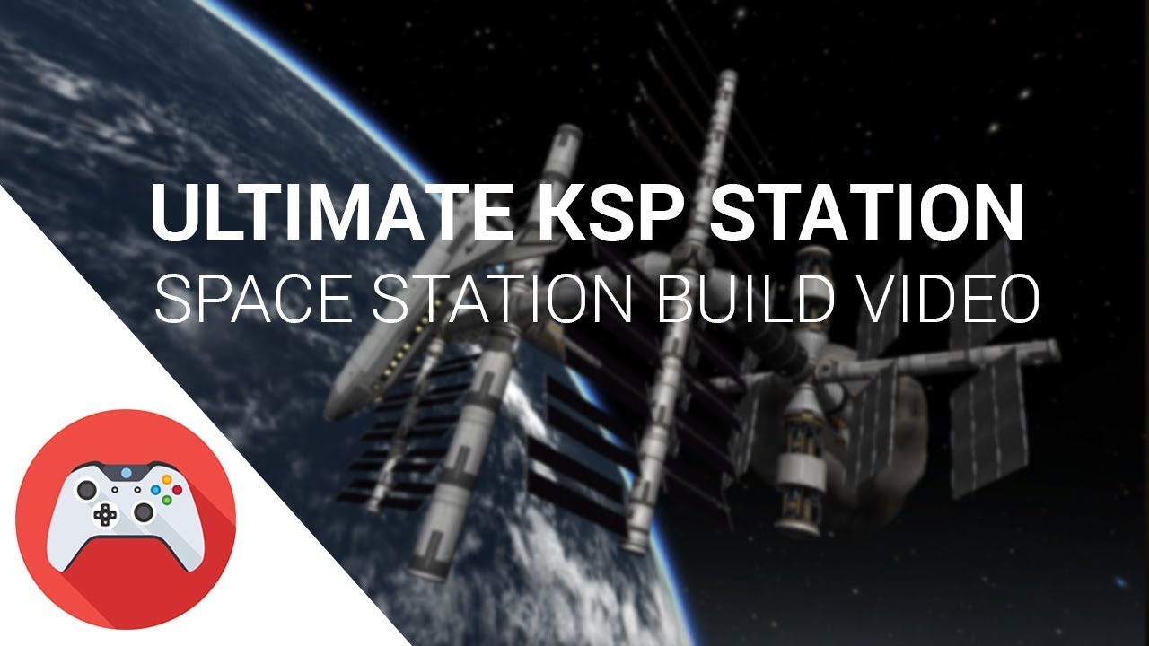 KSP - Ultimate Space Station with Asteroid and Space Shuttle - YouTube