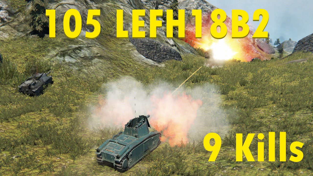 World of Tanks | 105 leFH18B2 | 9 Kills - YouTube