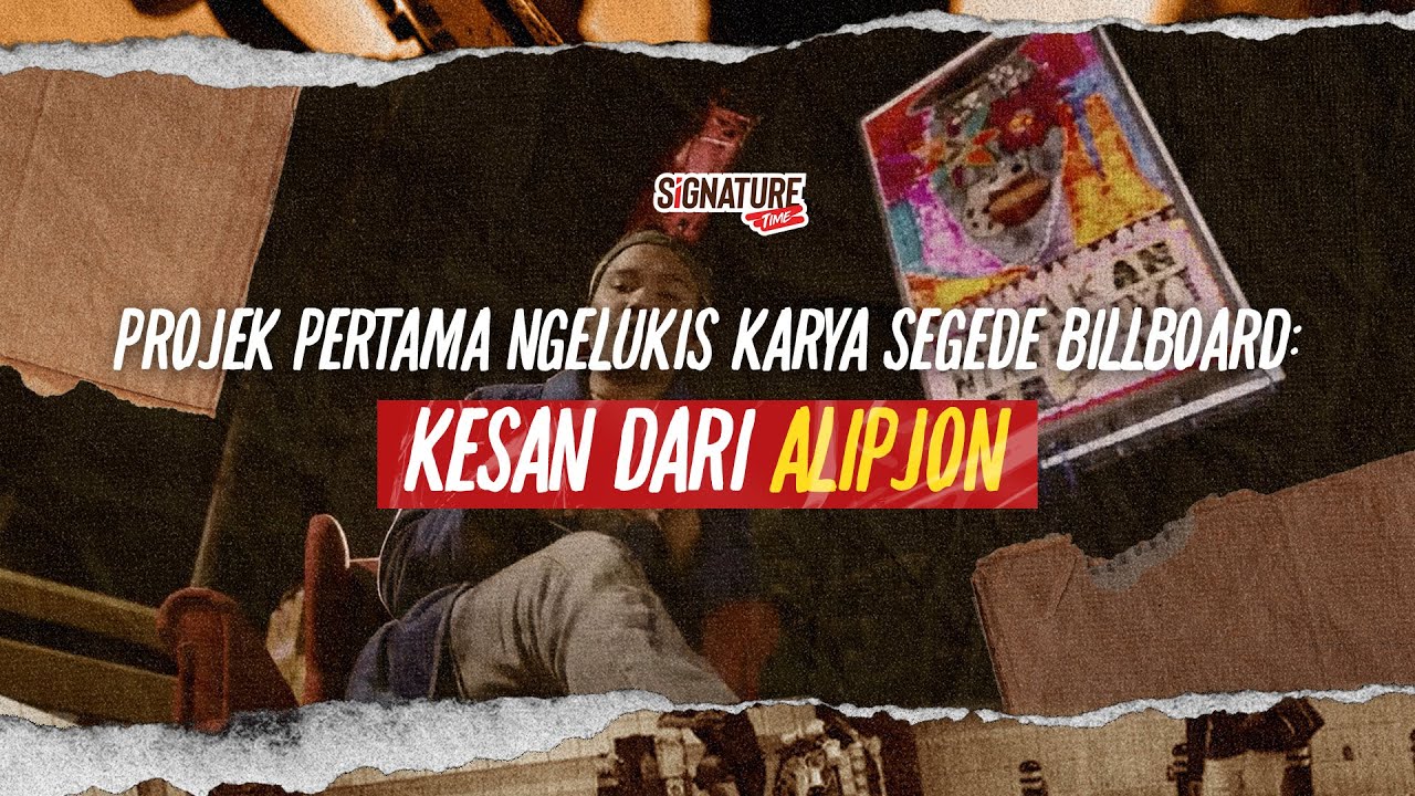 Di Balik Proses Mahakarya Nggak Biasa dari AlipJon - YouTube