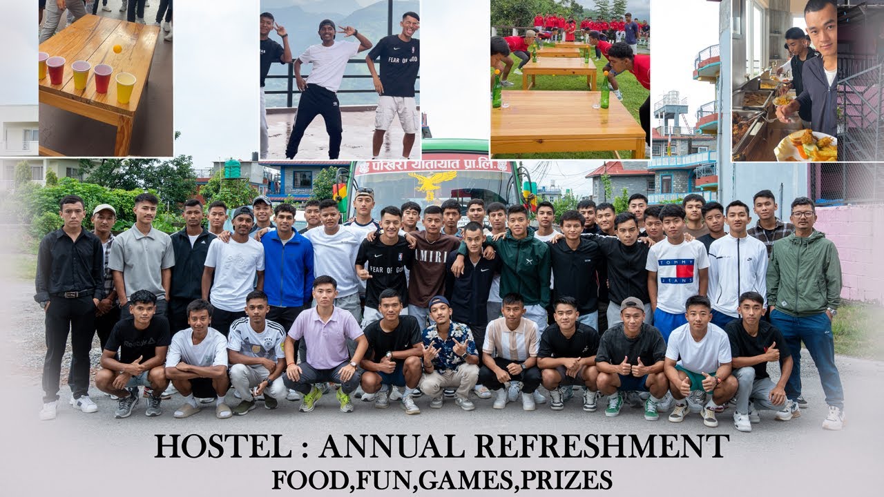 Hostel : Annual Refreshment || Food, Fun, Games, Prizes || Part 1 - YouTube