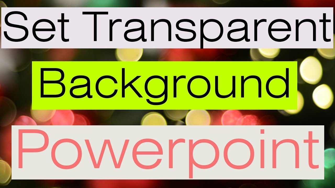 How To Set Transparent Background Picture To All Slides Power Point Tips YouTube How To Set Transparent Background Picture To All Slides Power Point Tips YouTube