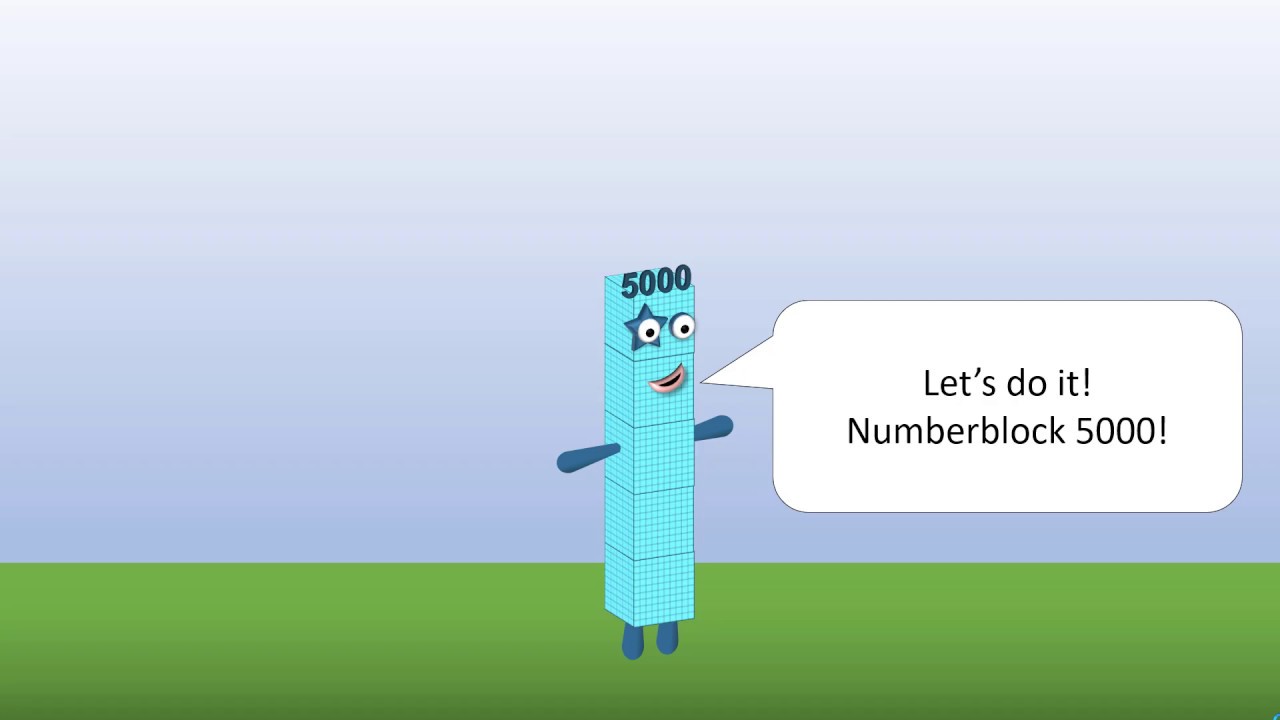 Let s Count Numberblocks From 5000 To 50000 YouTube