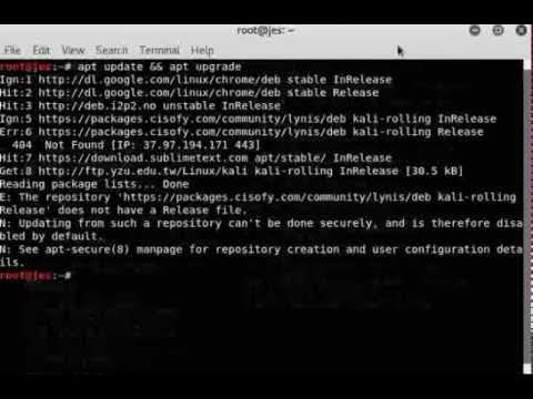 E:Repository doesnt have Release file.N:Updating such repository can't ...