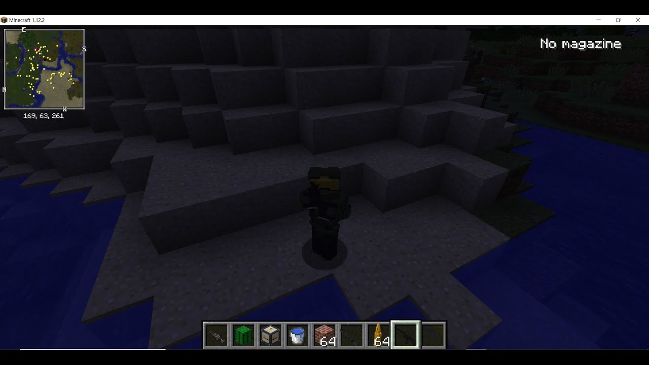 Minecraft Mod Guns and Grenades - YouTube