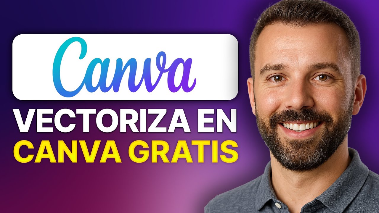 Cómo vectorizar una imagen en Canva (2025) - YouTube