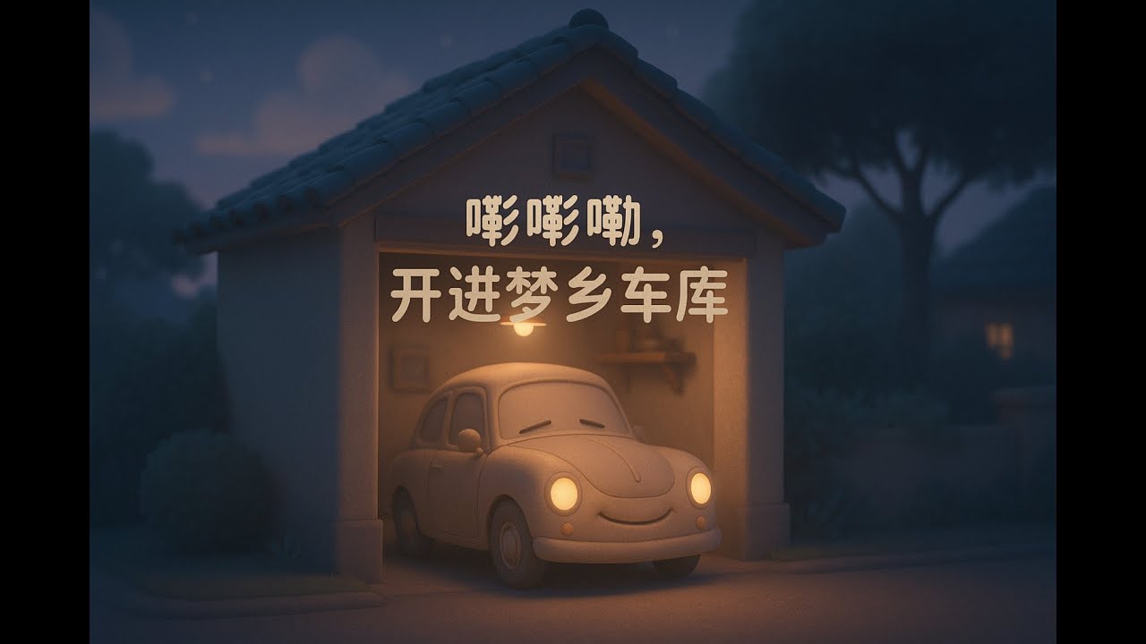 嗡嗡嗡，开进梦乡车库 (Mandarin) Vroom Vroom To Dreamland | Parents Use This Sleep ...