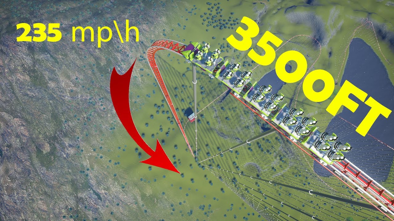 THE FASTEST DESCENT FROM A MOUNTAIN ON A ROLLER COASTER - PLANET ...