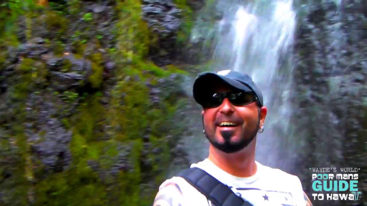 HAMAMA FALLS ( WAIHEE VALLEY ) HD "Waydes World Hawaii" - YouTube