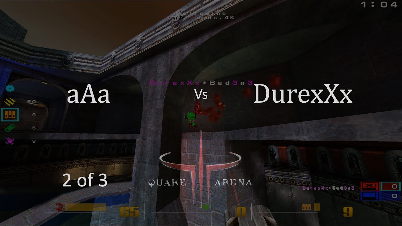 aAa vs DurexXx POV deus Quake 3 Arena CTF q3ctf2 2006-04-18 game 2 of 3 - YouTube