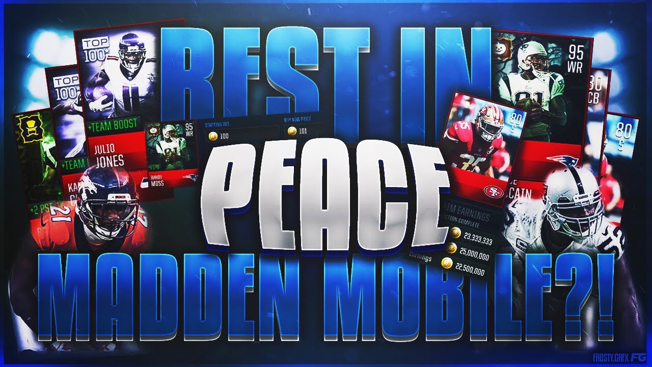 RIP MADDEN MOBILE 18?! HOW WE CAN SAVE THIS GAME! - YouTube