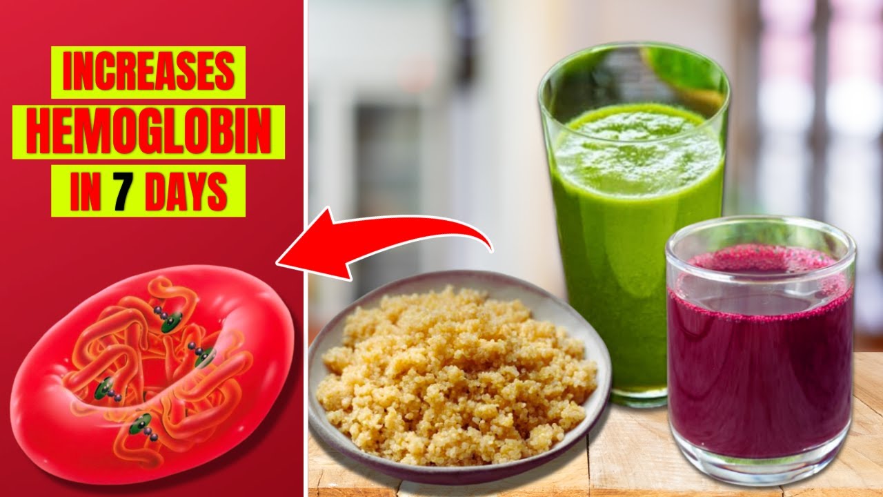 Boost Your Hemoglobin FAST with These 8 POWERFUL Foods - YouTube