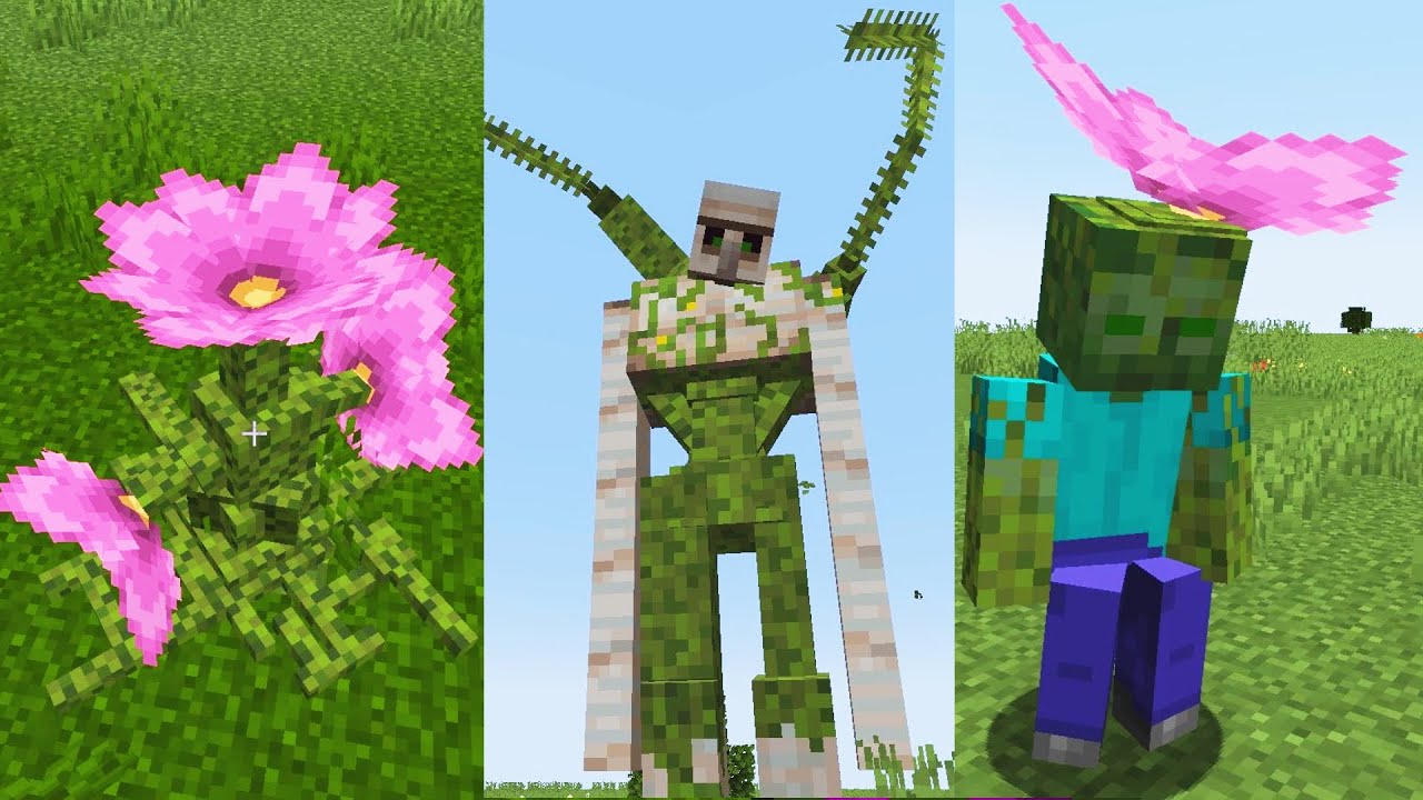 Moss Overgrowth Infection MOD in Minecraft - YouTube