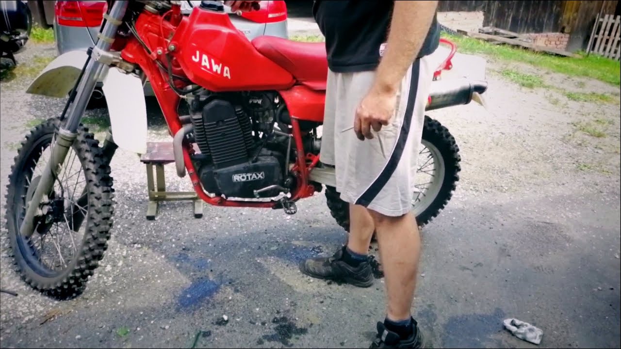 Vzpomínky na moto léto, Jawa rotax, KTM, TM ČZ 250, traktor Slavia ...