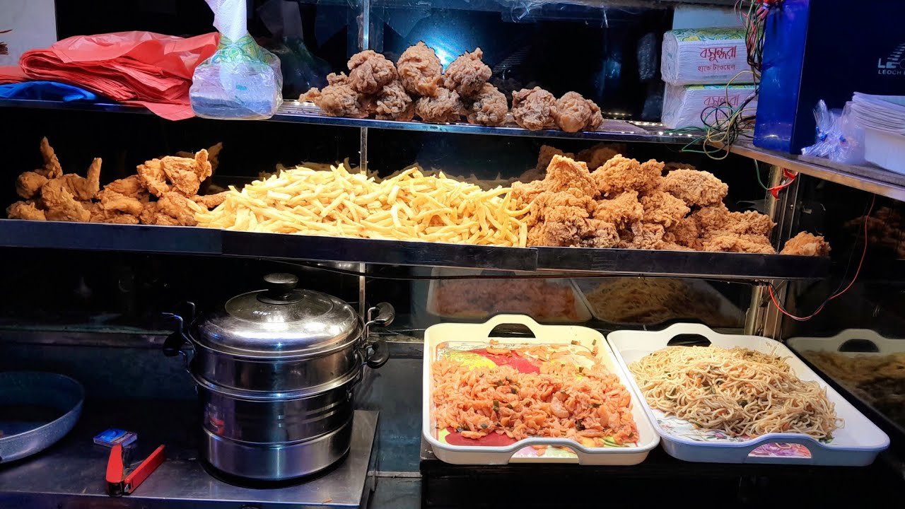 popular fried chicken bangladeshi street food | Crispy fried chicken recipe - YouTube