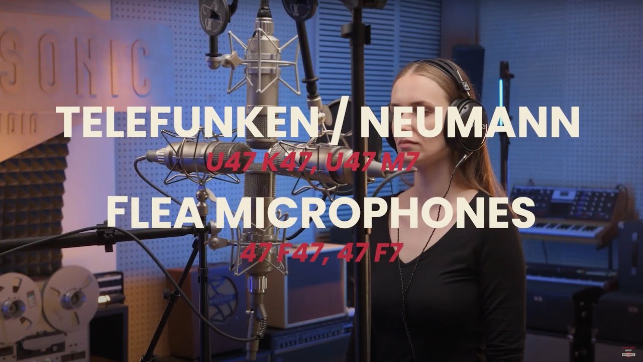 Vintage Neumann U47 vs Flea 47 Tube Microphones | Retrosonic Pro Audio ...